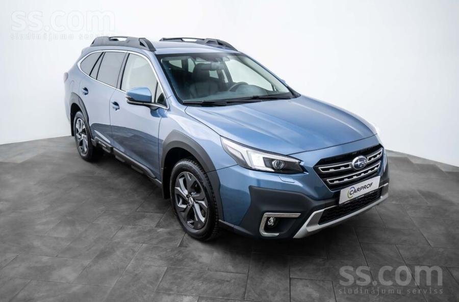 Blue Subaru Outback 2021 in Tallinn, with an engine capacity of 2.50 L and mileage of 35 thousand km for 28499 €, photo 3 on AUTOMOTO.COM.LV