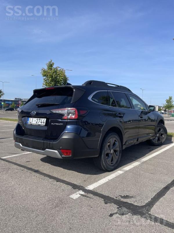 Blue Subaru Outback 2021 in Riga, with an engine capacity of 2.50 L and mileage of 76 thousand km for 24000 €, photo 2 on AUTOMOTO.COM.LV