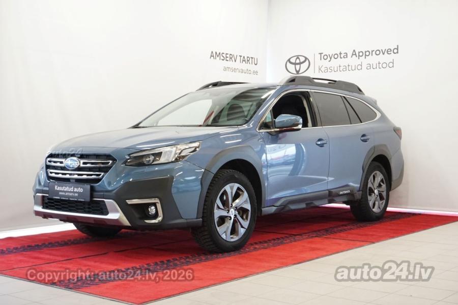 Zils Subaru Outback 2021 Tartu, ar dzinēja tilpumu 2.50 L un nobraukumu 144 tūkst. km par 22490 €, foto 1 vietnē AUTOMOTO.COM.LV