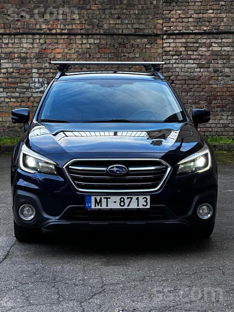 Blue Subaru Outback 2021 in Riga, with an engine capacity of 2.40 L and mileage of 124 thousand km for 19900 €, photo 3 on AUTOMOTO.COM.LV