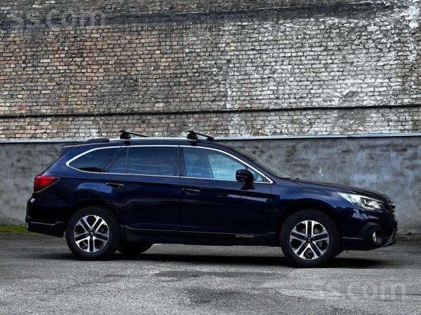 Blue Subaru Outback 2021 in Riga, with an engine capacity of 2.40 L and mileage of 124 thousand km for 19900 €, photo 4 on AUTOMOTO.COM.LV