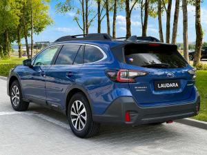Blue Subaru Outback 2021 in Vilnius, with an engine capacity of 2.50 L and mileage of 81 thousand km for 21900 €, photo 8 on AUTOMOTO.COM.LV