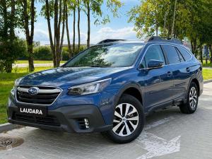 Blue Subaru Outback 2021 in Vilnius, with an engine capacity of 2.50 L and mileage of 81 thousand km for 21900 €, photo 10 on AUTOMOTO.COM.LV