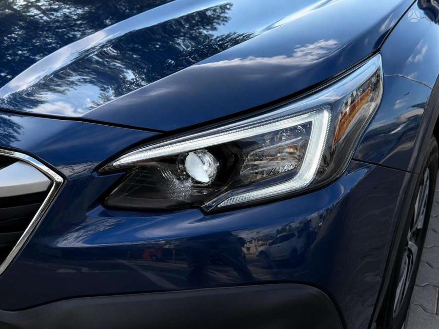 Blue Subaru Outback 2021 in Vilnius, with an engine capacity of 2.50 L and mileage of 81 thousand km for 21900 €, photo 12 on AUTOMOTO.COM.LV