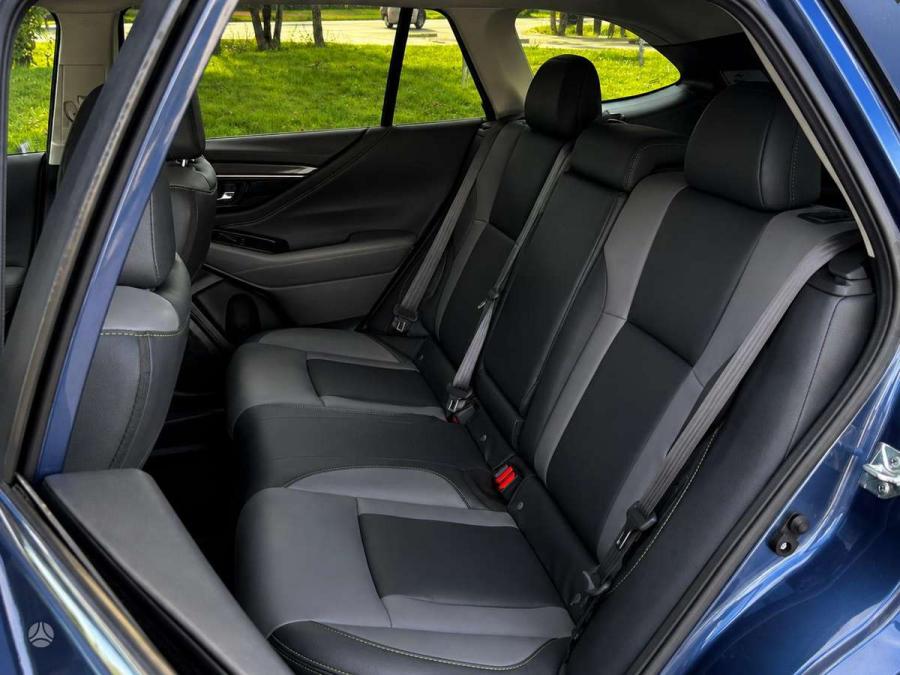 Blue Subaru Outback 2021 in Vilnius, with an engine capacity of 2.50 L and mileage of 81 thousand km for 21900 €, photo 24 on AUTOMOTO.COM.LV