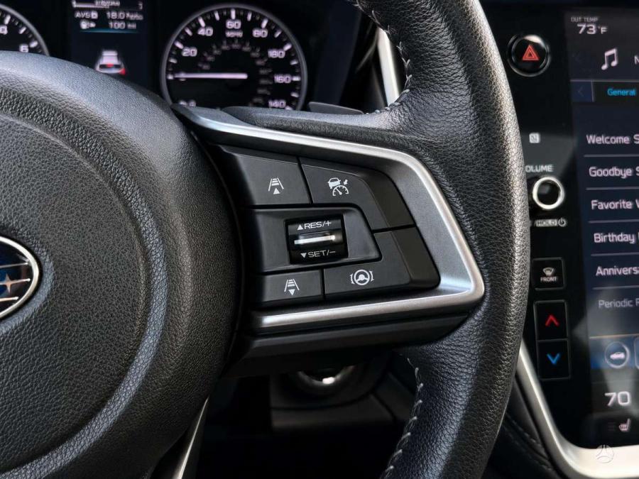 Blue Subaru Outback 2021 in Vilnius, with an engine capacity of 2.50 L and mileage of 81 thousand km for 21900 €, photo 27 on AUTOMOTO.COM.LV