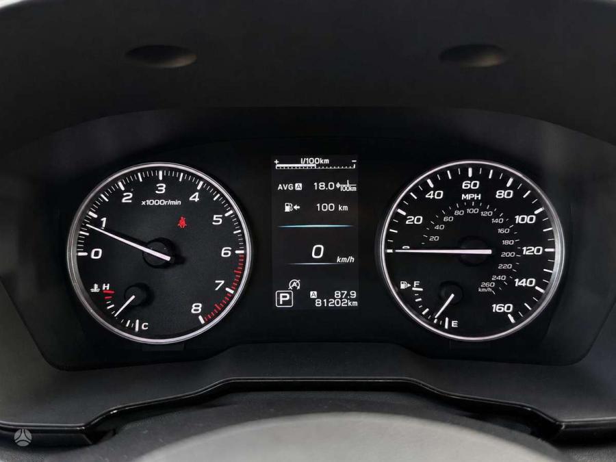 Blue Subaru Outback 2021 in Vilnius, with an engine capacity of 2.50 L and mileage of 81 thousand km for 21900 €, photo 29 on AUTOMOTO.COM.LV