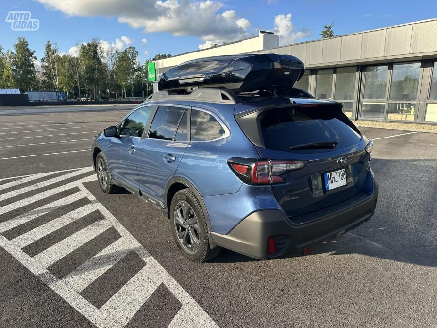 Blue Subaru Outback 2022 in Kaunas, with an engine capacity of 2.40 L and mileage of 119 thousand km for 24499 €, photo 4 on AUTOMOTO.COM.LV
