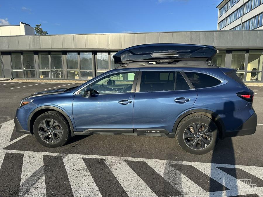 Blue Subaru Outback 2022 in Kaunas, with an engine capacity of 2.40 L and mileage of 119 thousand km for 24499 €, photo 7 on AUTOMOTO.COM.LV