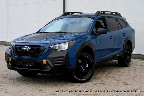 Blue Subaru Outback 2022 in Kretinga, with an engine capacity of 2.39 L and mileage of 74 thousand km for 28750 €, photo 4 on AUTOMOTO.COM.LV