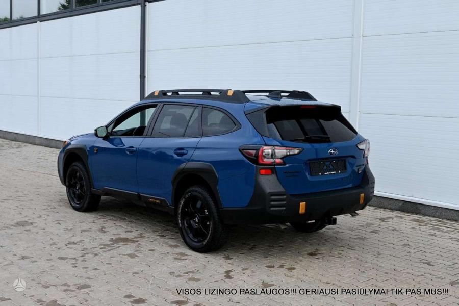 Blue Subaru Outback 2022 in Kretinga, with an engine capacity of 2.39 L and mileage of 74 thousand km for 28750 €, photo 17 on AUTOMOTO.COM.LV
