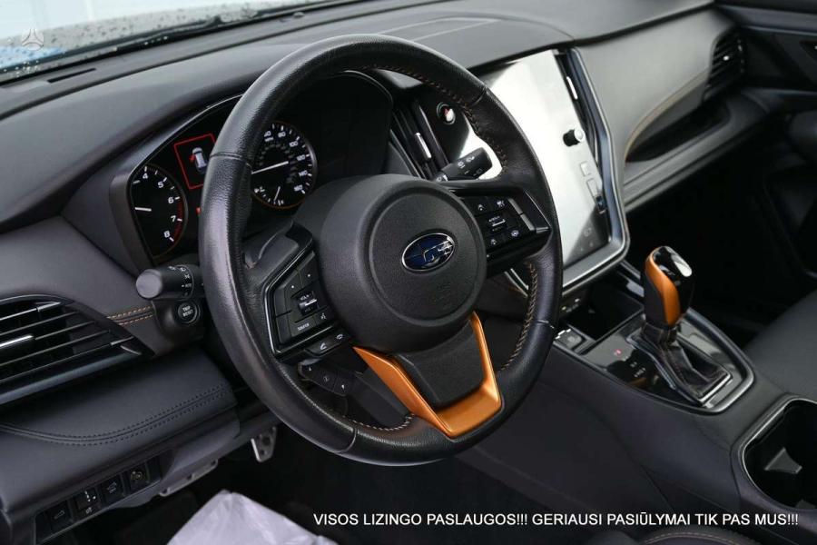Blue Subaru Outback 2022 in Kretinga, with an engine capacity of 2.39 L and mileage of 74 thousand km for 28750 €, photo 26 on AUTOMOTO.COM.LV
