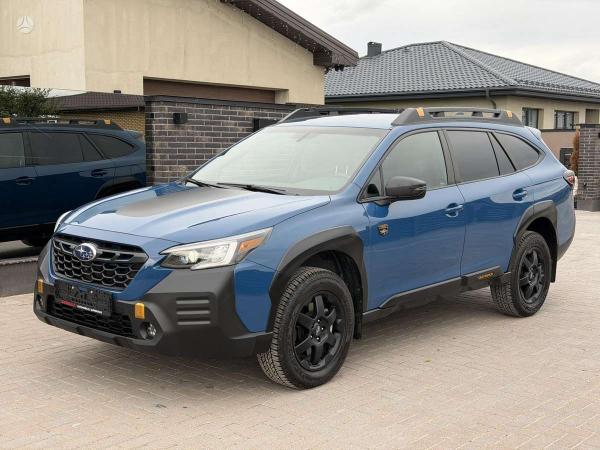 Blue Subaru Outback 2023 in Siauliai, with an engine capacity of 2.39 L and mileage of 75 thousand km for 23500 €, photo 1 on AUTOMOTO.COM.LV