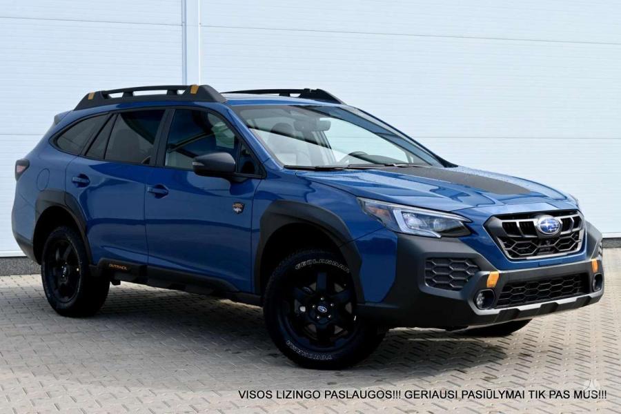 Zils Subaru Outback 2024 Kretinga, ar dzinēja tilpumu 2.39 L un nobraukumu 52 tūkst. km par 30950 €, foto 1 vietnē AUTOMOTO.COM.LV