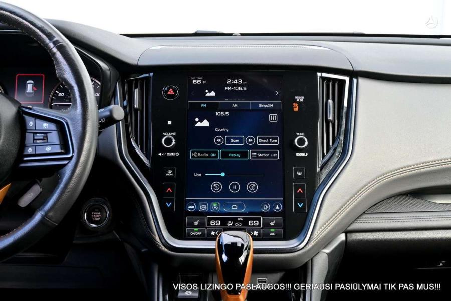 Zils Subaru Outback 2024 Kretinga, ar dzinēja tilpumu 2.39 L un nobraukumu 52 tūkst. km par 30950 €, foto 32 vietnē AUTOMOTO.COM.LV
