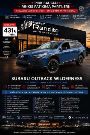 Zils Subaru Outback 2024 Kretinga, ar dzinēja tilpumu 2.39 L un nobraukumu 52 tūkst. km par 30950 €, foto 45 vietnē AUTOMOTO.COM.LV