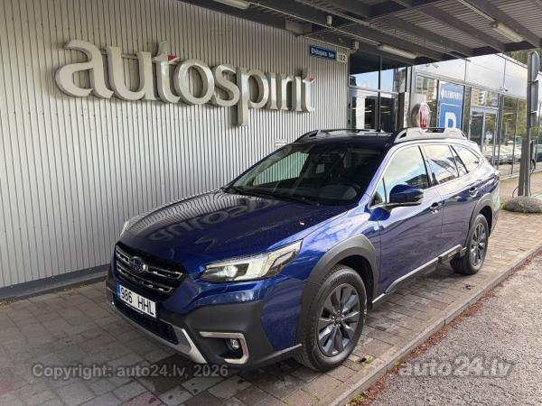 Zils Subaru Outback 2024 Tallina, ar dzinēja tilpumu 2.50 L un nobraukumu 38 tūkst. km par 28990 €, foto 1 vietnē AUTOMOTO.COM.LV