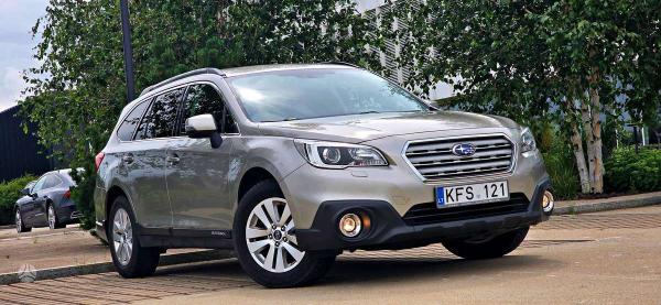 Brown Subaru Outback 2018 in Vilnius, with an engine capacity of 2.00 L and mileage of 166 thousand km for 15900 €, photo 4 on AUTOMOTO.COM.LV