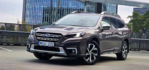 Brown Subaru Outback 2022 in Vilnius, with an engine capacity of 2.50 L and mileage of 113 thousand km for 29900 €, photo  on AUTOMOTO.COM.LV