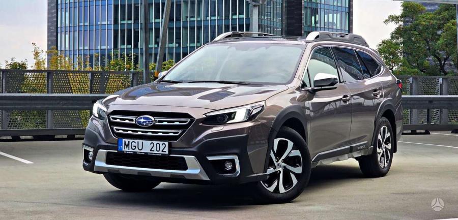 Brown Subaru Outback 2022 in Vilnius, with an engine capacity of 2.50 L and mileage of 113 thousand km for 29900 €, photo 3 on AUTOMOTO.COM.LV