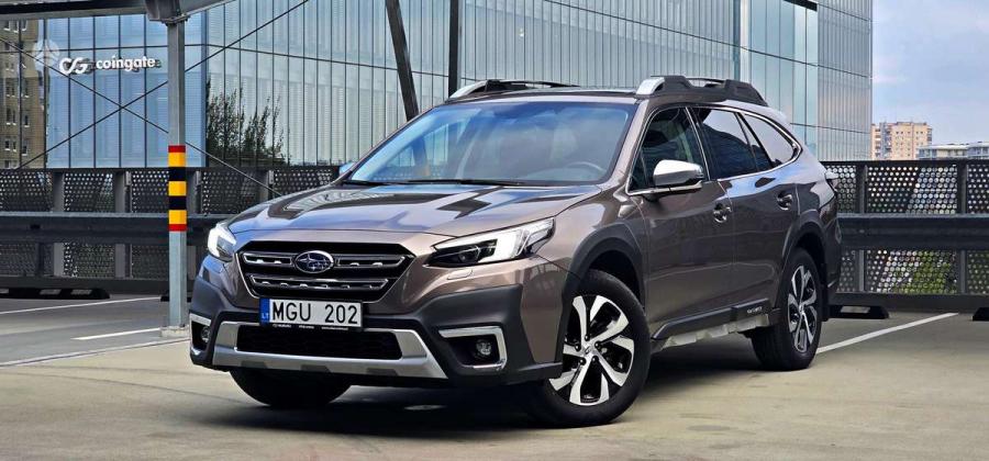 Brown Subaru Outback 2022 in Vilnius, with an engine capacity of 2.50 L and mileage of 113 thousand km for 29900 €, photo 4 on AUTOMOTO.COM.LV