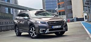 Brown Subaru Outback 2022 in Vilnius, with an engine capacity of 2.50 L and mileage of 113 thousand km for 29900 €, photo 8 on AUTOMOTO.COM.LV