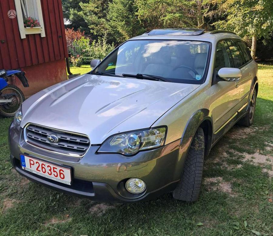 Brūns Subaru Outback 2004 Viļņa, ar dzinēja tilpumu 3.00 L un nobraukumu 265 tūkst. km par 2849 €, foto 3 vietnē AUTOMOTO.COM.LV