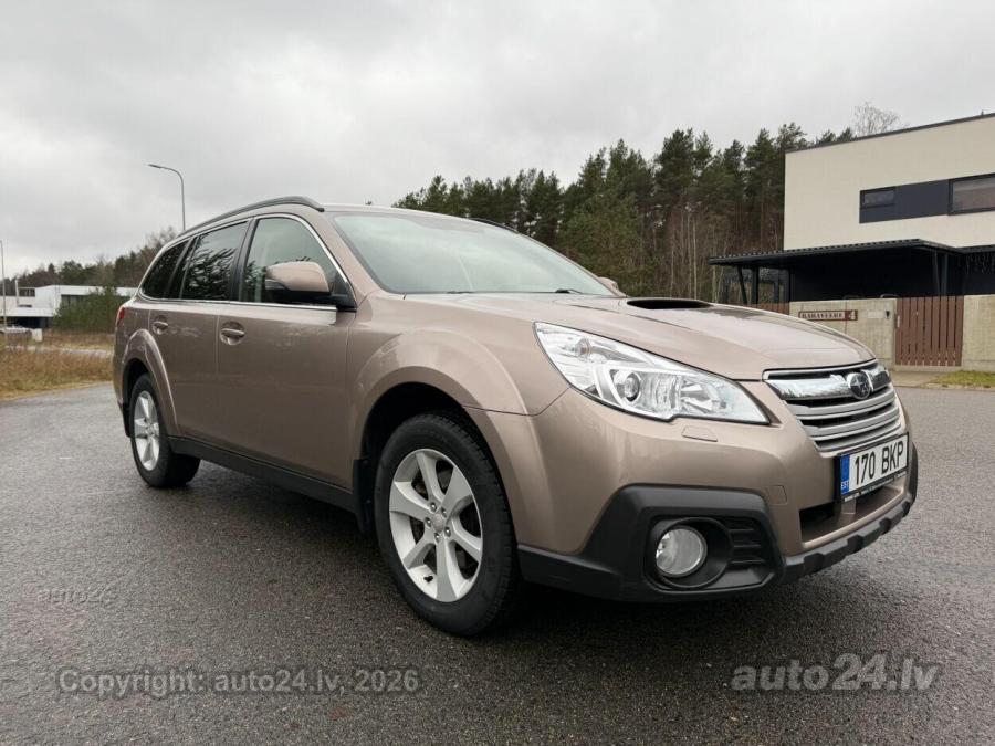 Brown Subaru Outback 2013 in Tallinn, with an engine capacity of 2.00 L and mileage of 153 thousand km for 7850 €, photo 1 on AUTOMOTO.COM.LV