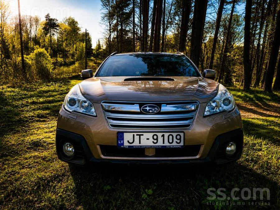 Brown Subaru Outback 2014 in Riga, with an engine capacity of 2.00 L and mileage of 380 thousand km for 3350 €, photo 3 on AUTOMOTO.COM.LV