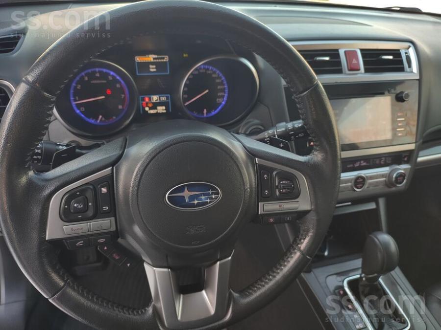 Brown Subaru Outback 2015 in Riga, with an engine capacity of 2.50 L and mileage of 190 thousand km for 12970 €, photo 17 on AUTOMOTO.COM.LV