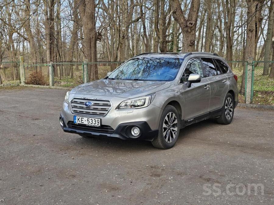 Brown Subaru Outback 2015 in Riga, with an engine capacity of 2.50 L and mileage of 133 thousand km for 11000 €, photo 1 on AUTOMOTO.COM.LV