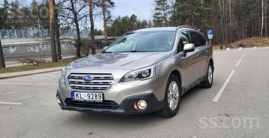 Brown Subaru Outback 2016 in Riga, with an engine capacity of 2.00 L and mileage of 171 thousand km for 11550 €, photo 3 on AUTOMOTO.COM.LV