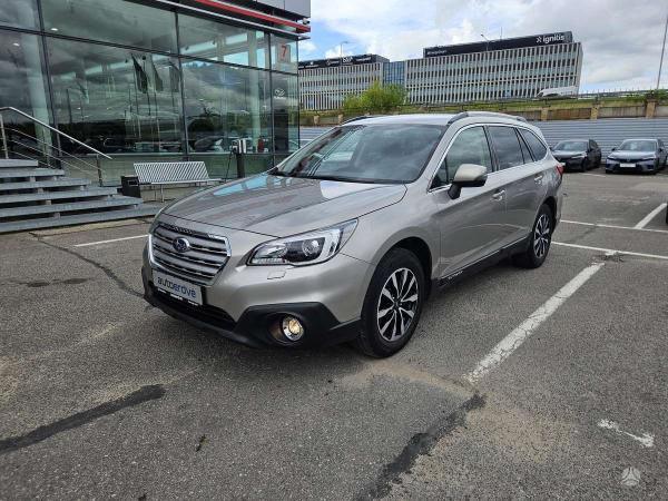 Brown Subaru Outback 2016 in Vilnius, with an engine capacity of 2.50 L and mileage of 134 thousand km for 15890 €, photo 1 on AUTOMOTO.COM.LV