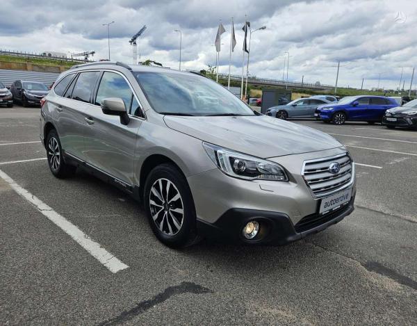 Brown Subaru Outback 2016 in Vilnius, with an engine capacity of 2.50 L and mileage of 134 thousand km for 15890 €, photo 2 on AUTOMOTO.COM.LV