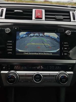 Brown Subaru Outback 2016 in Vilnius, with an engine capacity of 2.50 L and mileage of 134 thousand km for 15890 €, photo 12 on AUTOMOTO.COM.LV