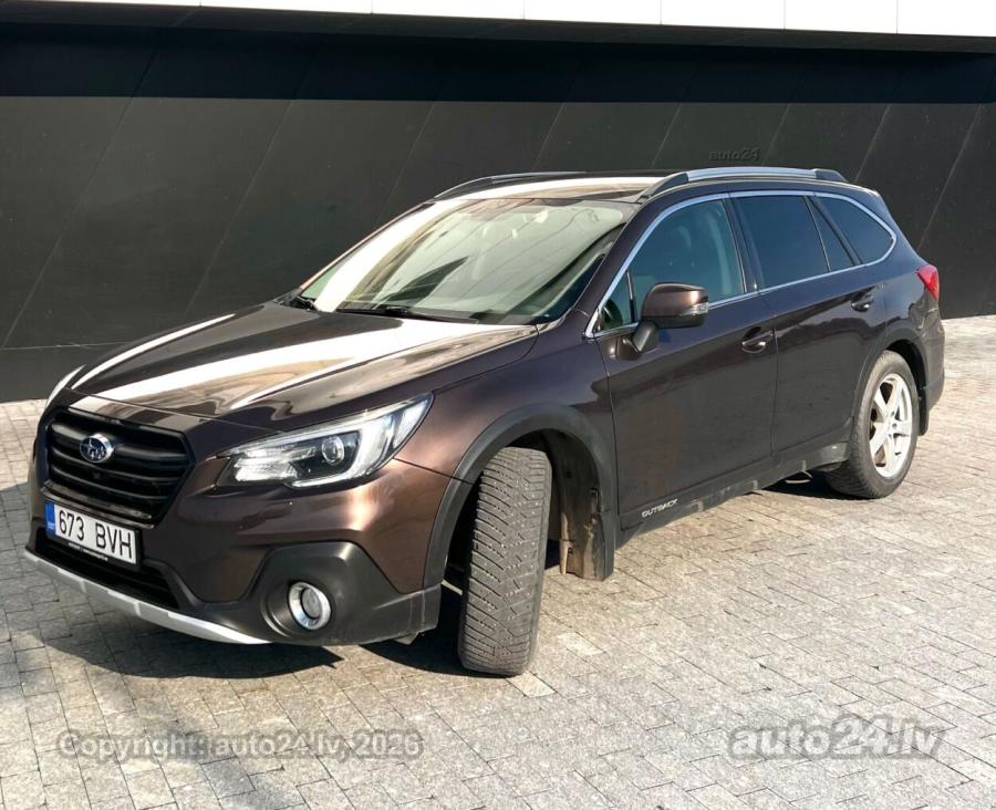 Brown Subaru Outback 2017 in Tallinn, with an engine capacity of 2.50 L and mileage of 141 thousand km for 16950 €, photo 7 on AUTOMOTO.COM.LV