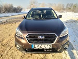 Brown Subaru Outback 2018 in Vilnius, with an engine capacity of 2.00 L and mileage of 225 thousand km for 7100 €, photo  on AUTOMOTO.COM.LV