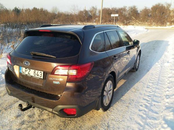 Brūns Subaru Outback 2018 Viļņa, ar dzinēja tilpumu 2.00 L un nobraukumu 225 tūkst. km par 7100 €, foto 3 vietnē AUTOMOTO.COM.LV