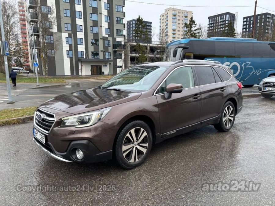 Brown Subaru Outback 2019 in Tallinn, with an engine capacity of 2.50 L and mileage of 113 thousand km for 18500 €, photo 1 on AUTOMOTO.COM.LV