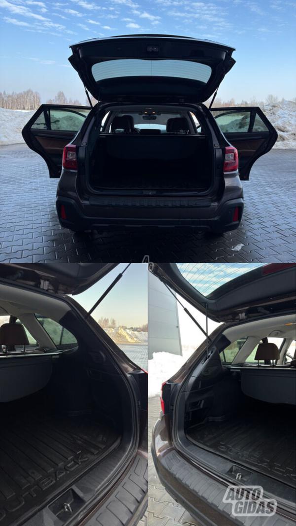 Brown Subaru Outback 2019 in Siauliai, with an engine capacity of 2.50 L and mileage of 170 thousand km for 16600 €, photo 5 on AUTOMOTO.COM.LV