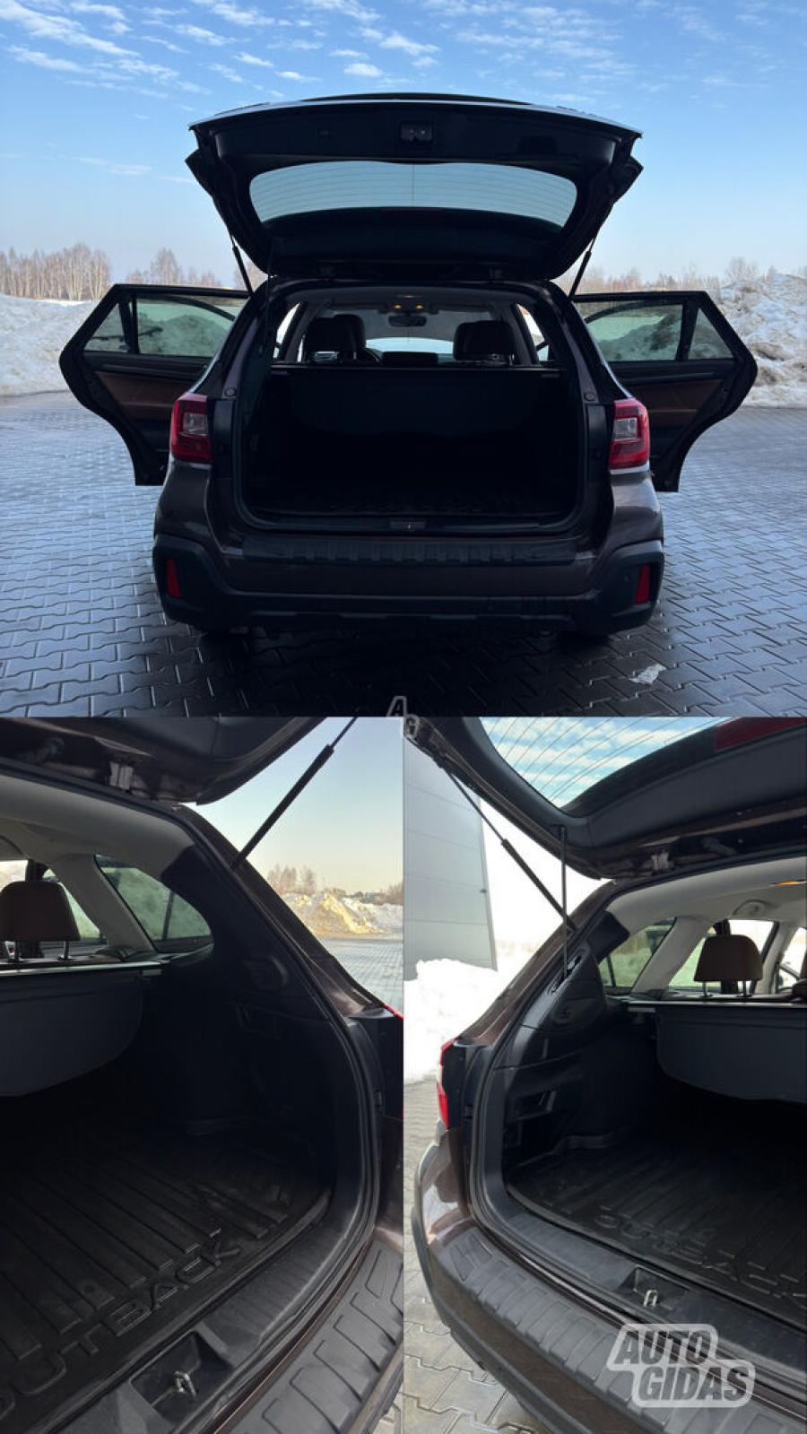 Brūns Subaru Outback 2019 Šauļi, ar dzinēja tilpumu 2.50 L un nobraukumu 170 tūkst. km par 16600 €, foto 6 vietnē AUTOMOTO.COM.LV