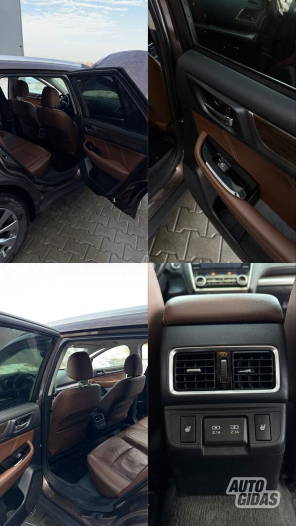 Brown Subaru Outback 2019 in Siauliai, with an engine capacity of 2.50 L and mileage of 170 thousand km for 16600 €, photo 6 on AUTOMOTO.COM.LV