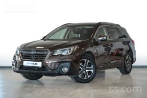 Brown Subaru Outback 2019 in Riga, with an engine capacity of 2.50 L and mileage of 84 thousand km for 19990 €, photo  on AUTOMOTO.COM.LV