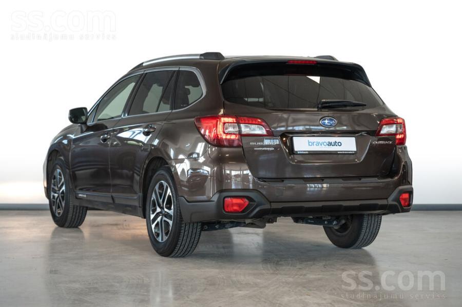 Brown Subaru Outback 2019 in Riga, with an engine capacity of 2.50 L and mileage of 84 thousand km for 19990 €, photo 4 on AUTOMOTO.COM.LV