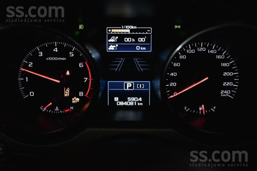 Brown Subaru Outback 2019 in Riga, with an engine capacity of 2.50 L and mileage of 84 thousand km for 19990 €, photo 8 on AUTOMOTO.COM.LV