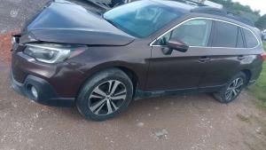 Brown Subaru Outback 2019 in Klaipeda, with an engine capacity of 2.50 L and mileage of 150 thousand km for 8470 €, photo  on AUTOMOTO.COM.LV