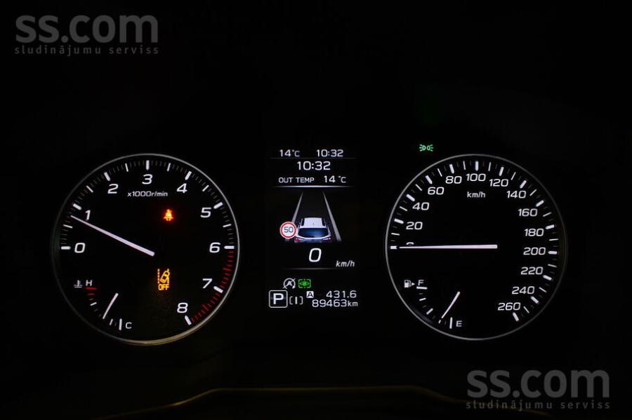 Brown Subaru Outback 2021 in Riga, with an engine capacity of 2.50 L and mileage of 89 thousand km for 23800 €, photo 14 on AUTOMOTO.COM.LV