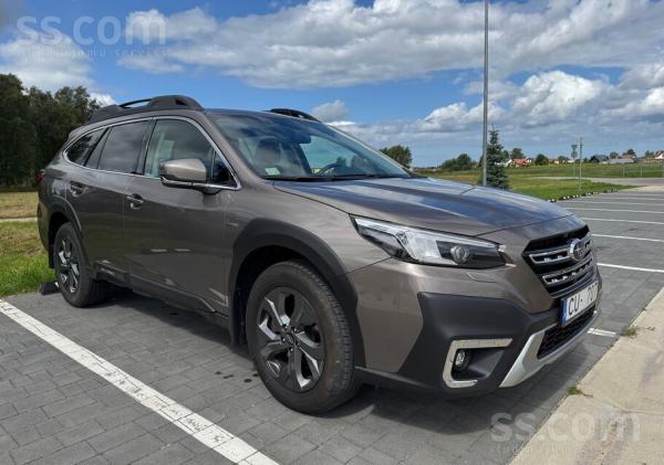Brown Subaru Outback 2022 in Riga, with an engine capacity of 2.50 L and mileage of 40 thousand km for 28500 €, photo 4 on AUTOMOTO.COM.LV