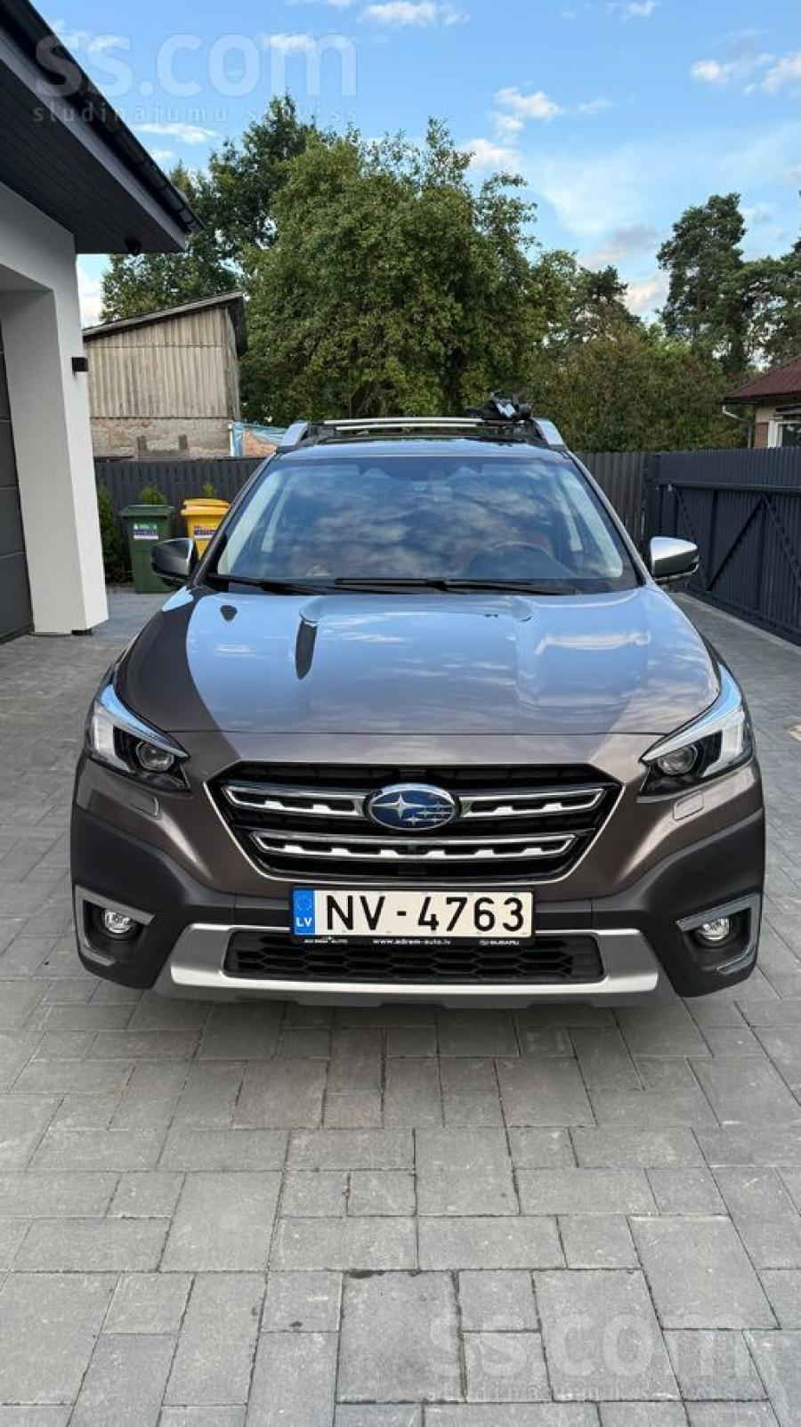 Brown Subaru Outback 2022 in Riga, with an engine capacity of 2.50 L and mileage of 34 thousand km for 28500 €, photo 1 on AUTOMOTO.COM.LV