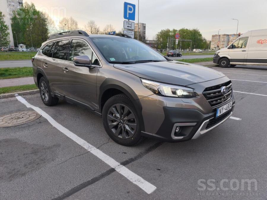 Brown Subaru Outback 2023 in Riga, with an engine capacity of 2.50 L and mileage of 11 thousand km for 27000 €, photo 4 on AUTOMOTO.COM.LV